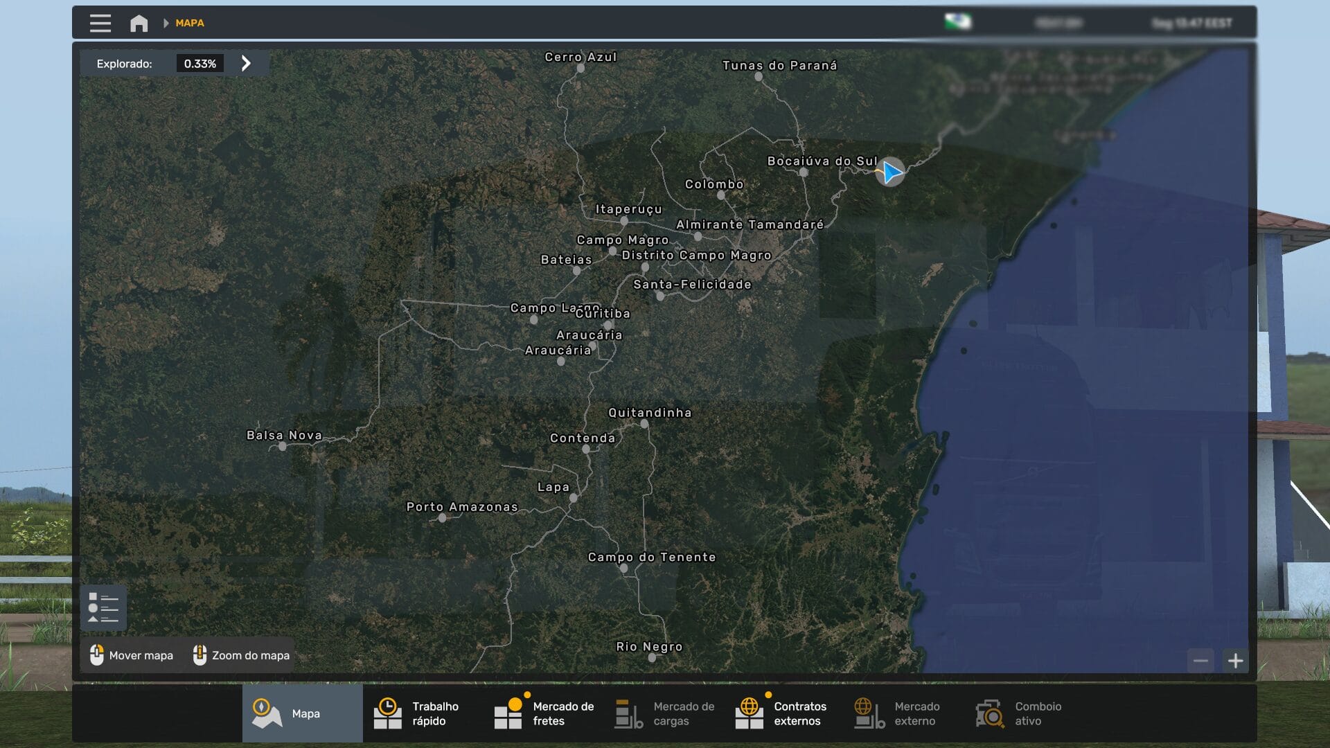 Mapa Paraná – Mapa Eldorado ETS2